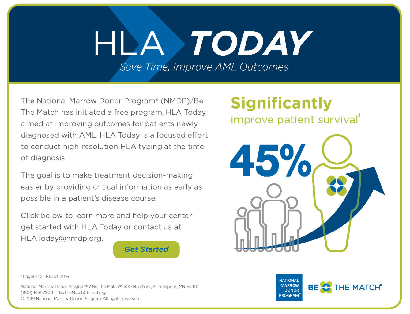 FLASCO / The National Marrow Donor Program Free Program Available